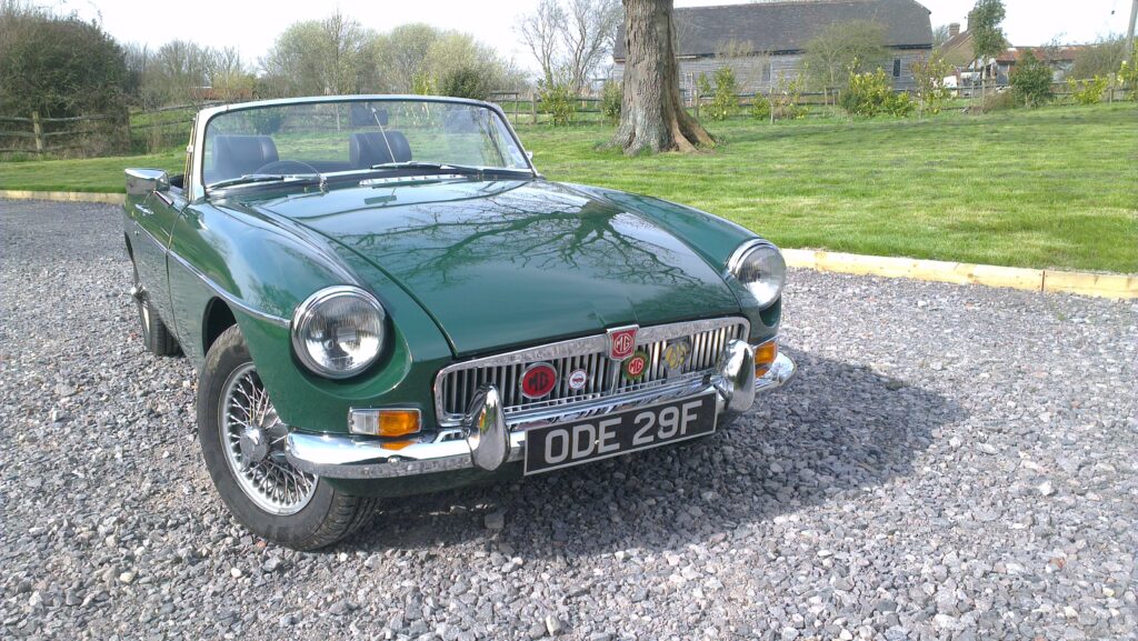 MGB restoration project - Manek Dubash